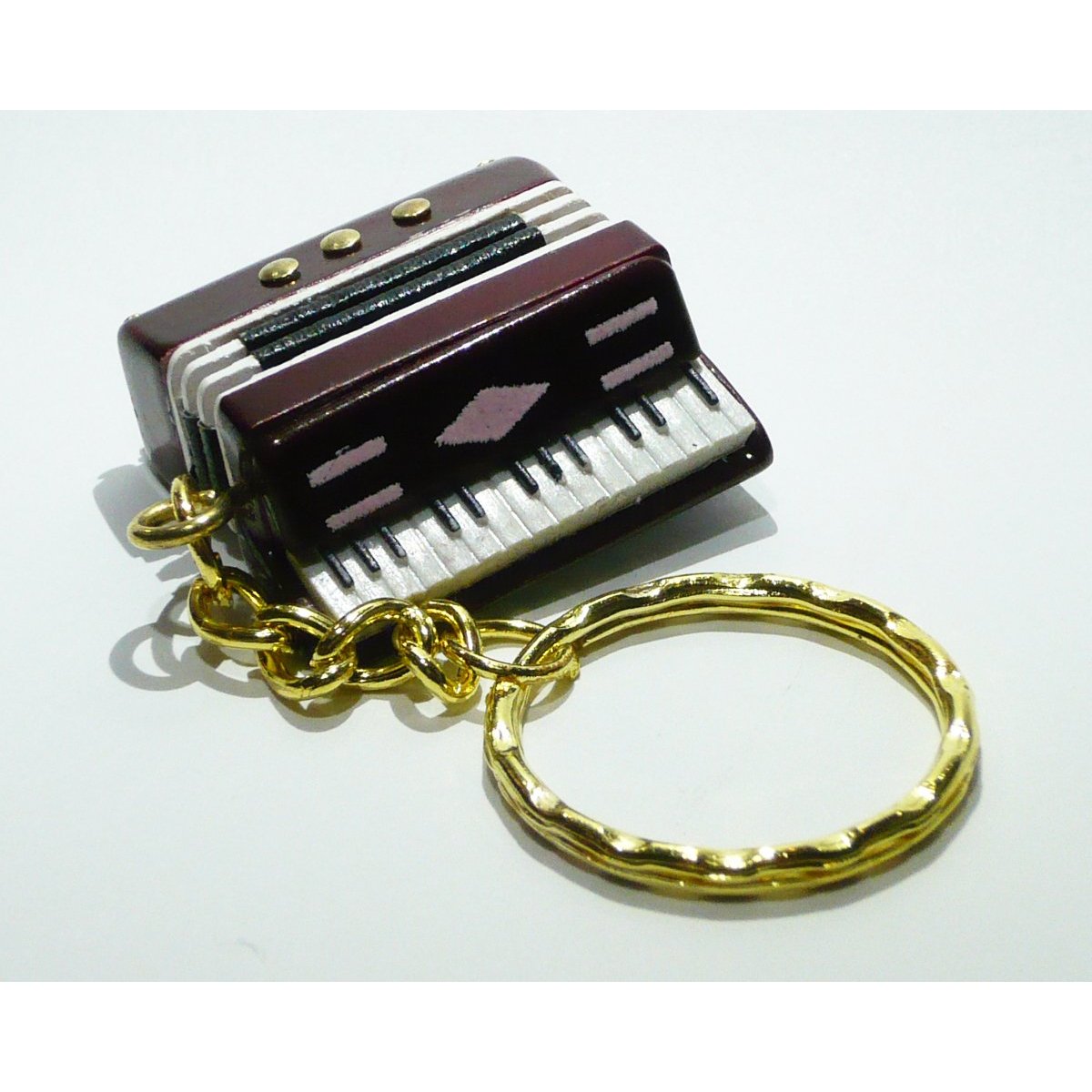 楽器キーホルダー アコーディオン♪♪【楽器キーホルダー 音楽雑貨】 音楽・バレエ雑貨専門店 カンタービレ 